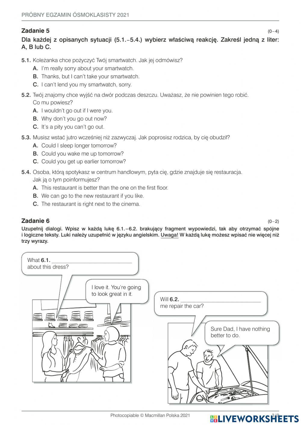 GarbKa | E8 MACMILLAN 4812362 | LiveWorksheets