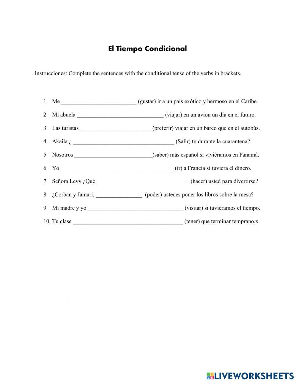 preferir conditional