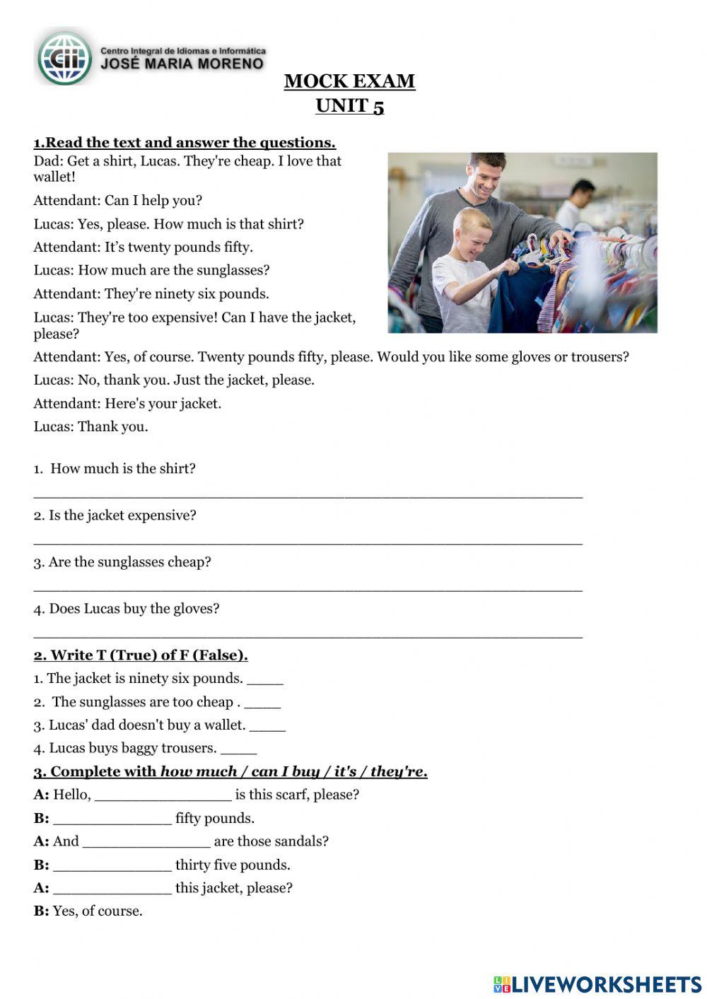 Mock 5 - Poptropica 4 worksheet | Live Worksheets