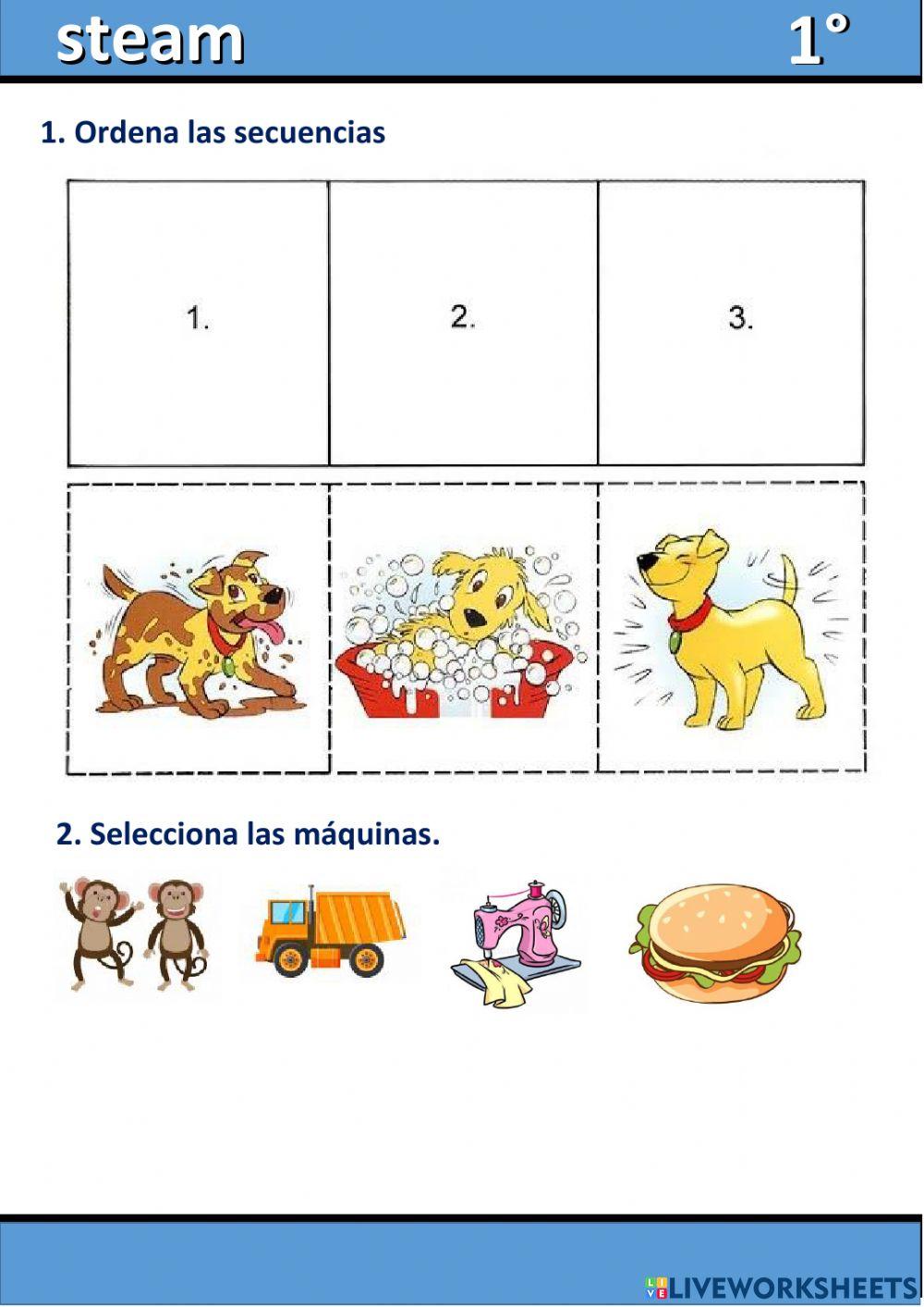 Steam 1 worksheet | Live Worksheets