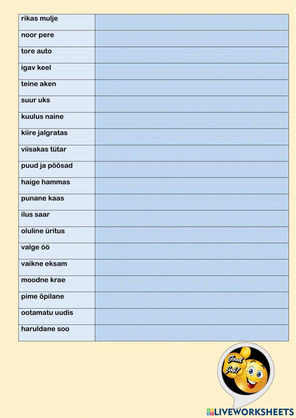 8klass-GR-Mitmuse osastav-3 worksheet | Live Worksheets