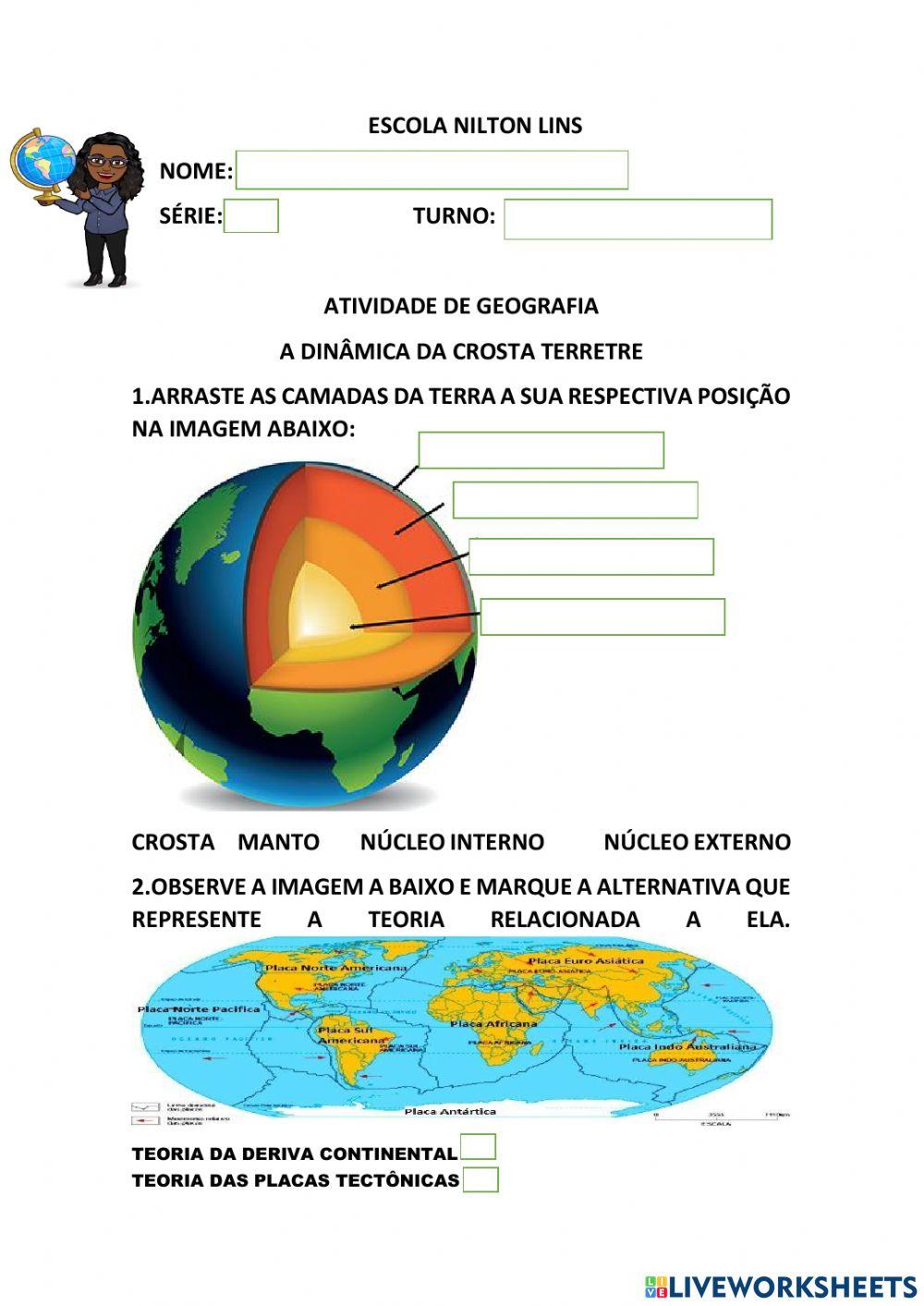 Dinâmica Da Crosta Terrestre - FDPLEARN
