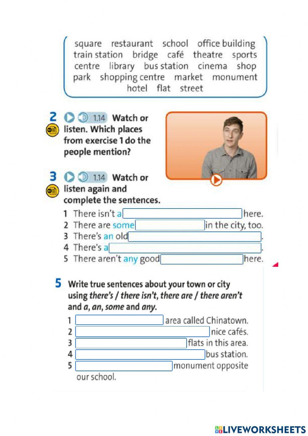 English plus 1 interactive worksheet | Live Worksheets