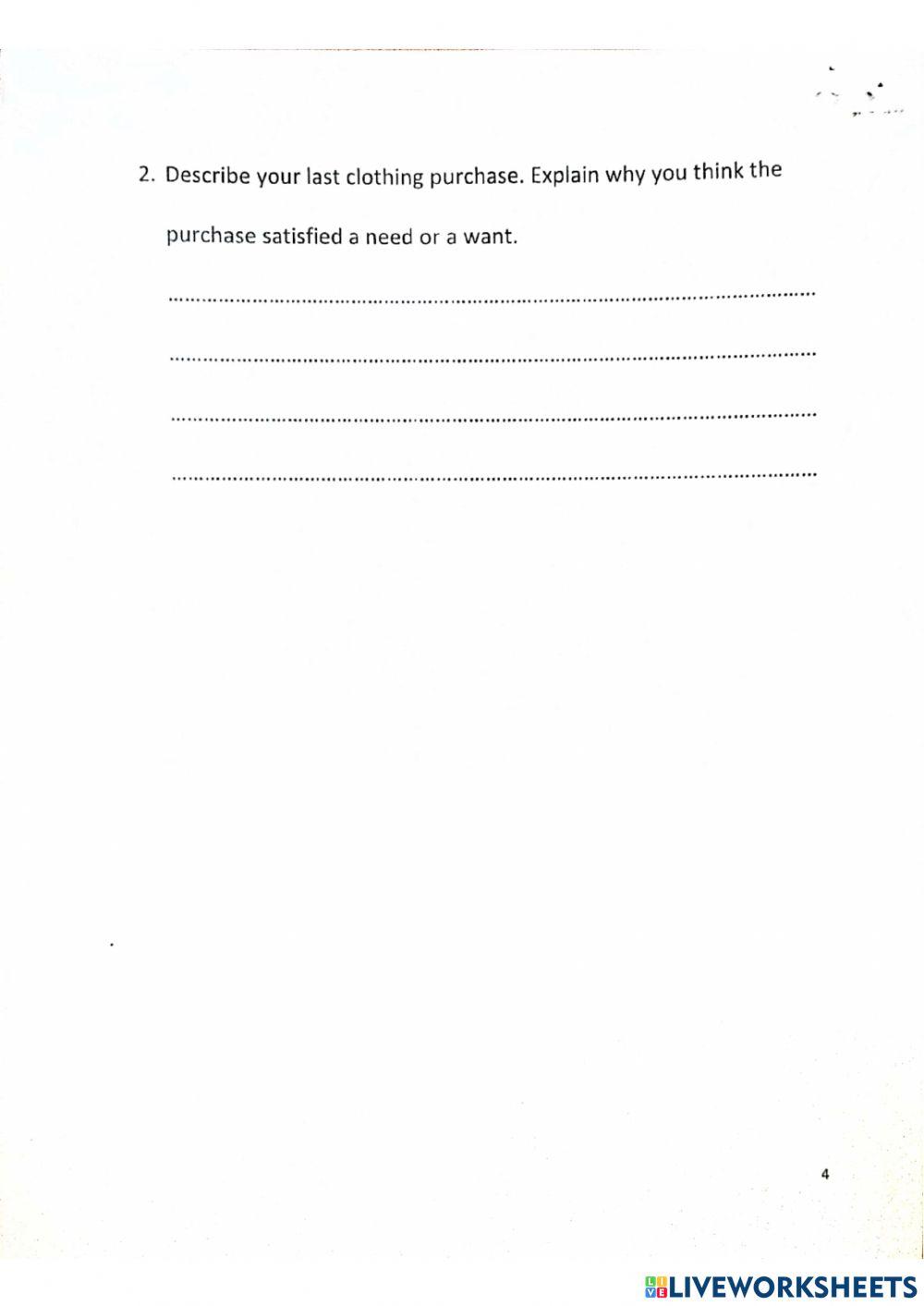 Goals and Values 4862731 | alleciaj | Live Worksheets