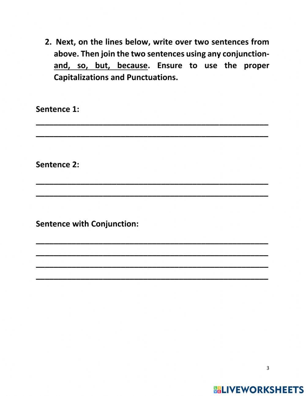 Creative Writing, Phonics, Grammar worksheet | Live Worksheets