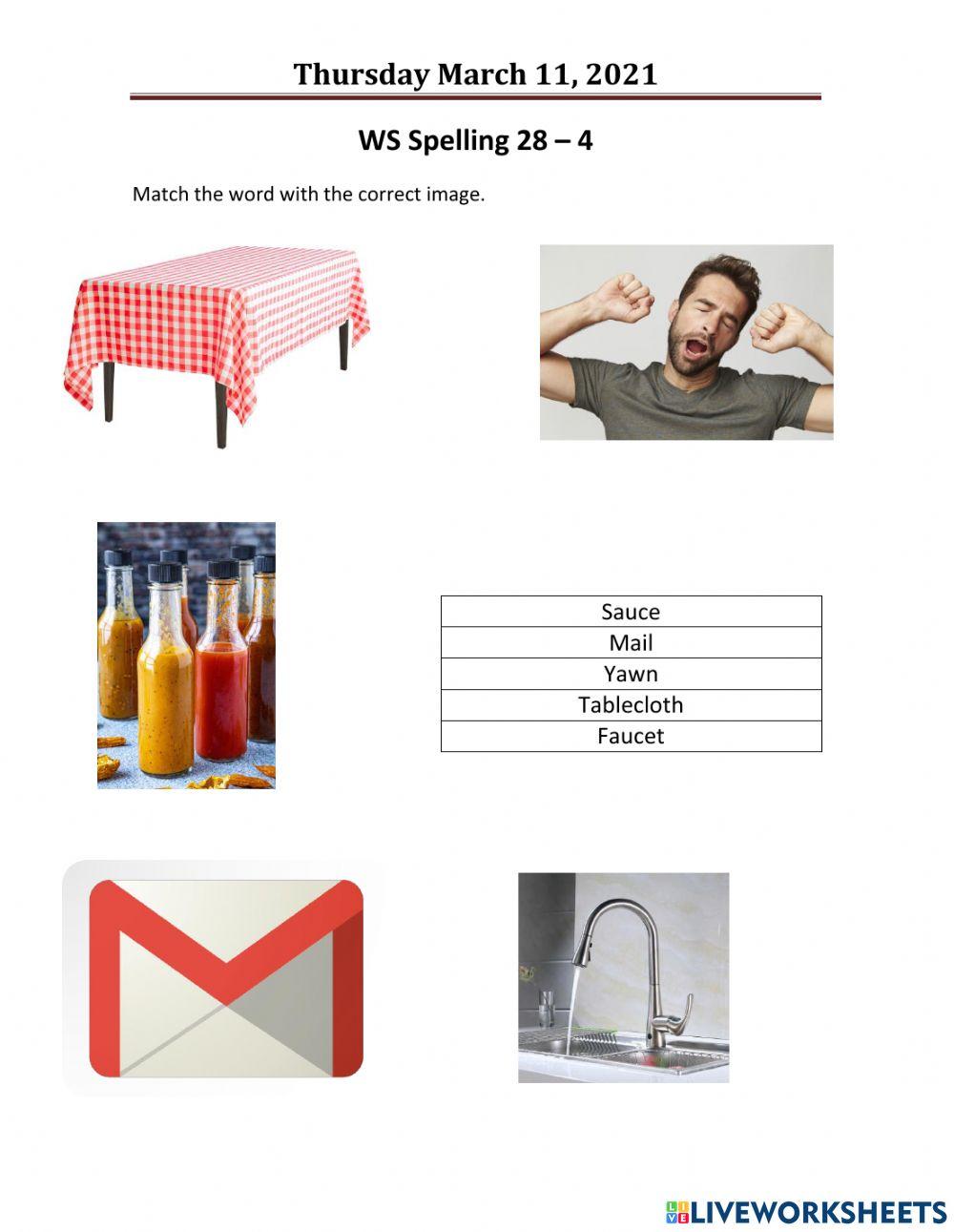 Worksheet online exercise for 3rd | Live Worksheets