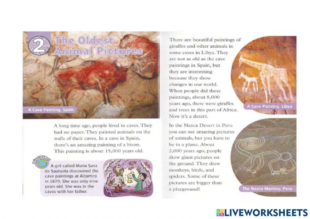 Art english interactive worksheet | Live Worksheets