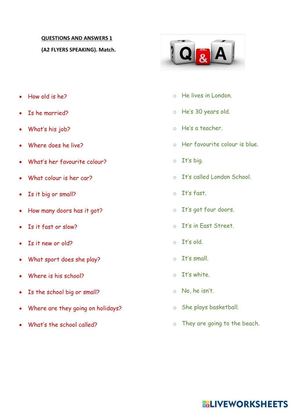 807737 | Questions and Answers. Flyers | Raquel Vila