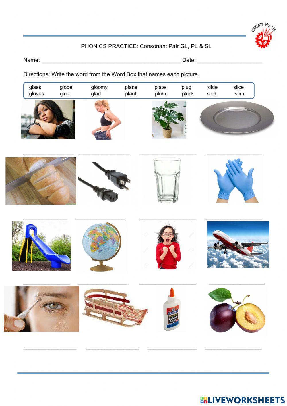 807747 | Consonant Pair GL, PL & SL | Arigdiel