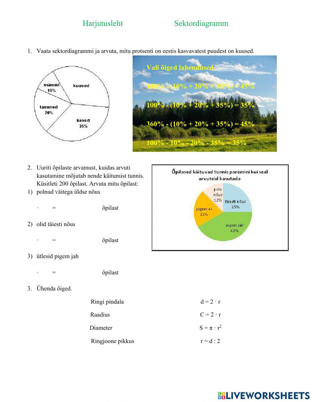 Harjutusleht:se… | Free Interactive Worksheets | 807874