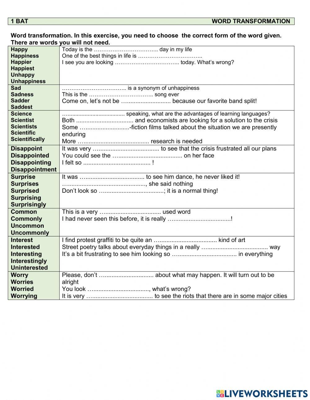 Word Transformation 1239 | Maria Teresa Sellares Culla