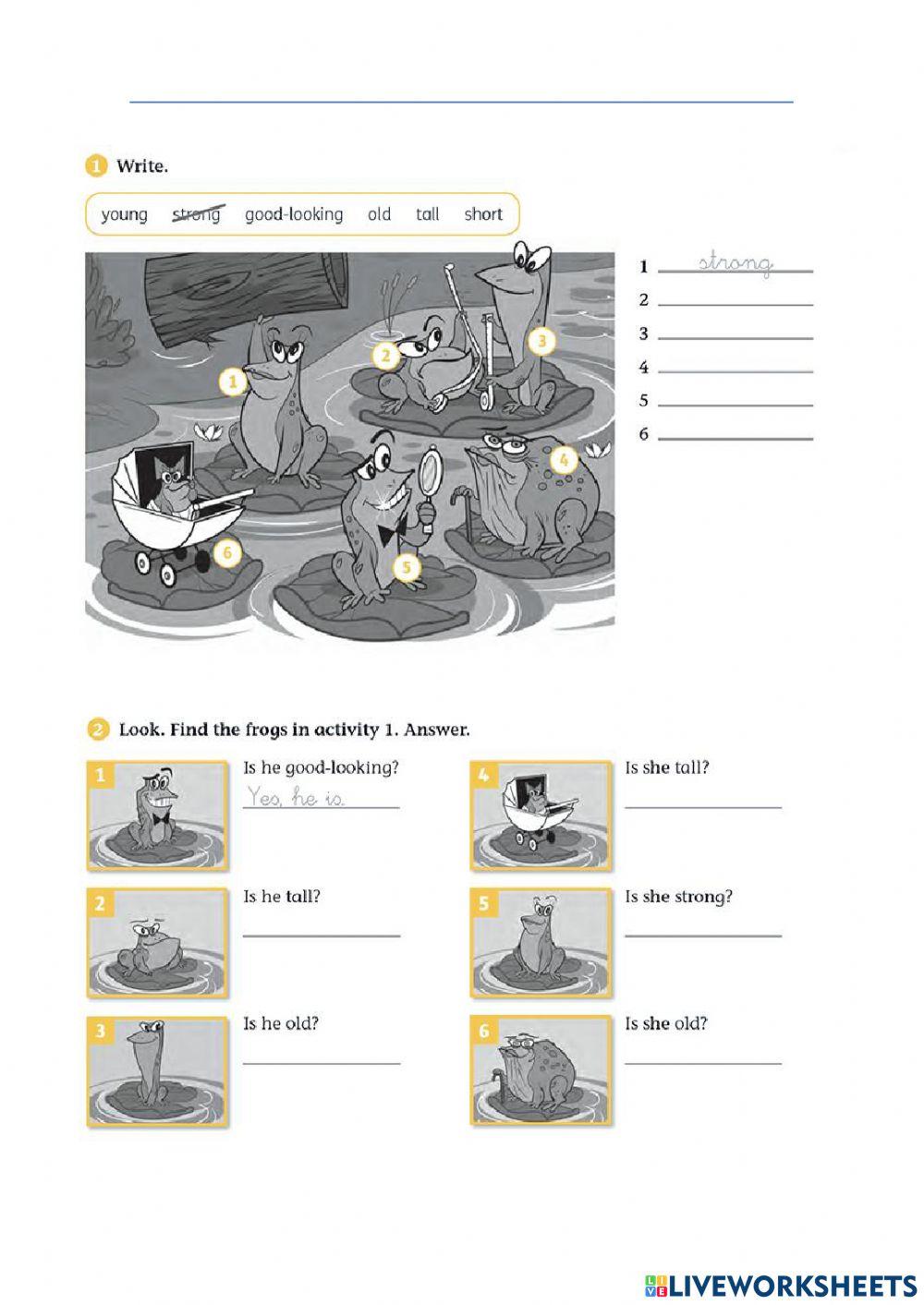 Stories characters | LiveWorksheets | 808591