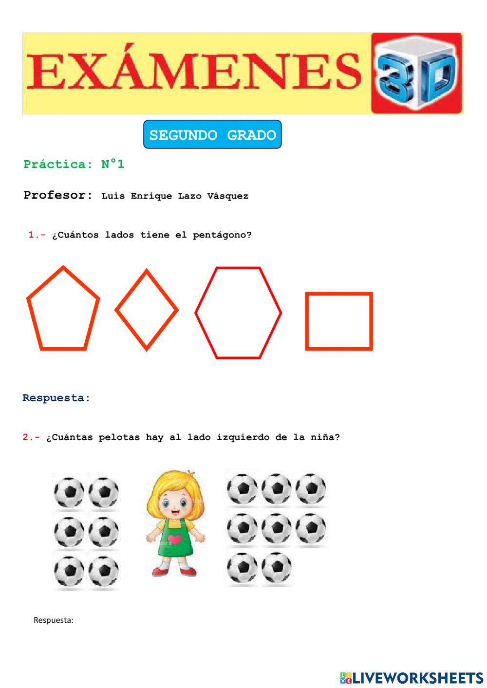 Practica De Matemática N°1 808804 Luis Enrique Live