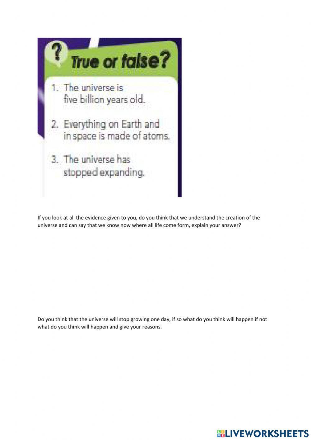 Beginning of un… | Free Interactive Worksheets | 810688