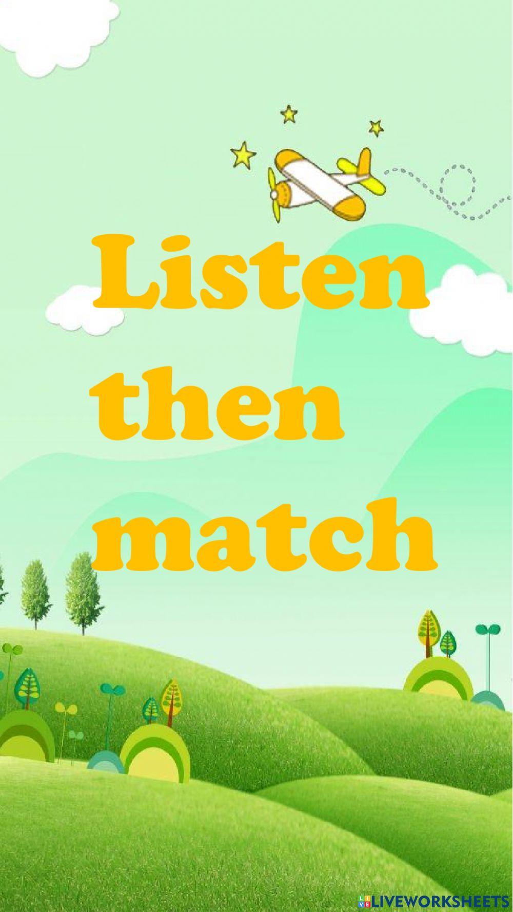 Listen and Read interactive activity | Live Worksheets