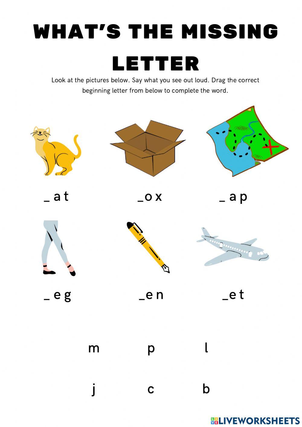 Initial Sounds Recognition Interactive Worksheet Live Worksheets initial-sounds-recognition-interactive-worksheet-live-worksheets