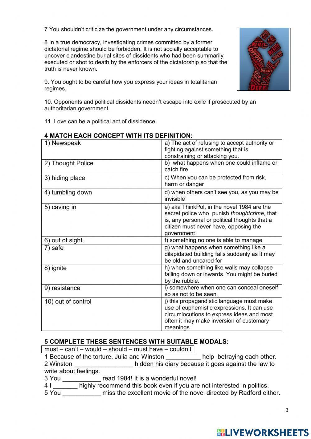 Modal verbs wit… | Free Interactive Worksheets | 718371