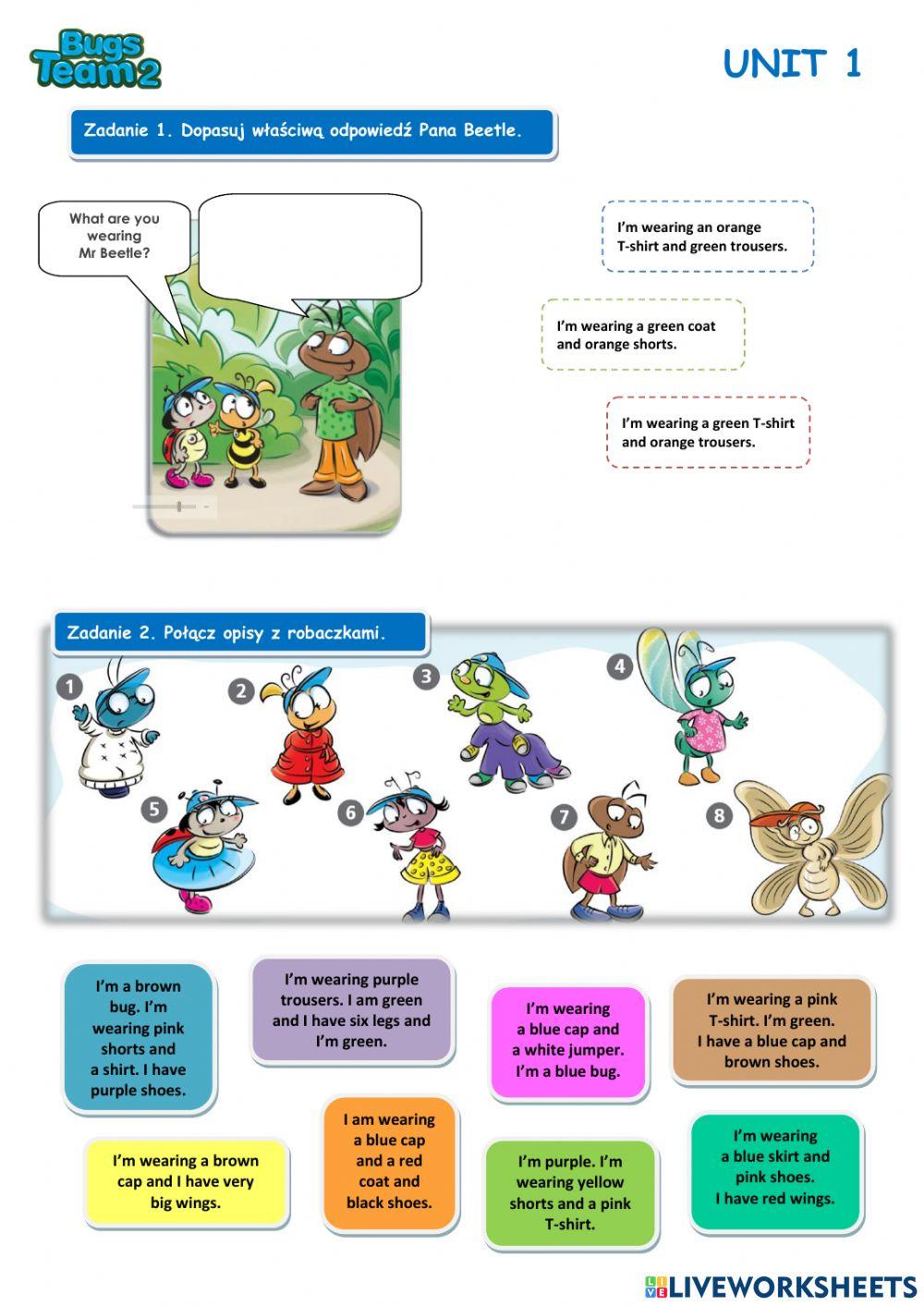 811762 | Bugs Team 2 Unit 1 | Agnieszka Paździor