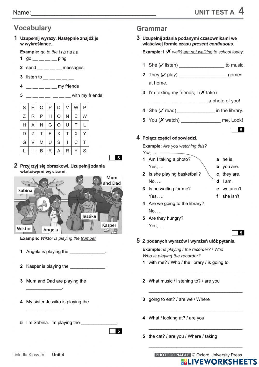 6479030 | Unit 4 Link 4 | dorpiesp | LiveWorksheets