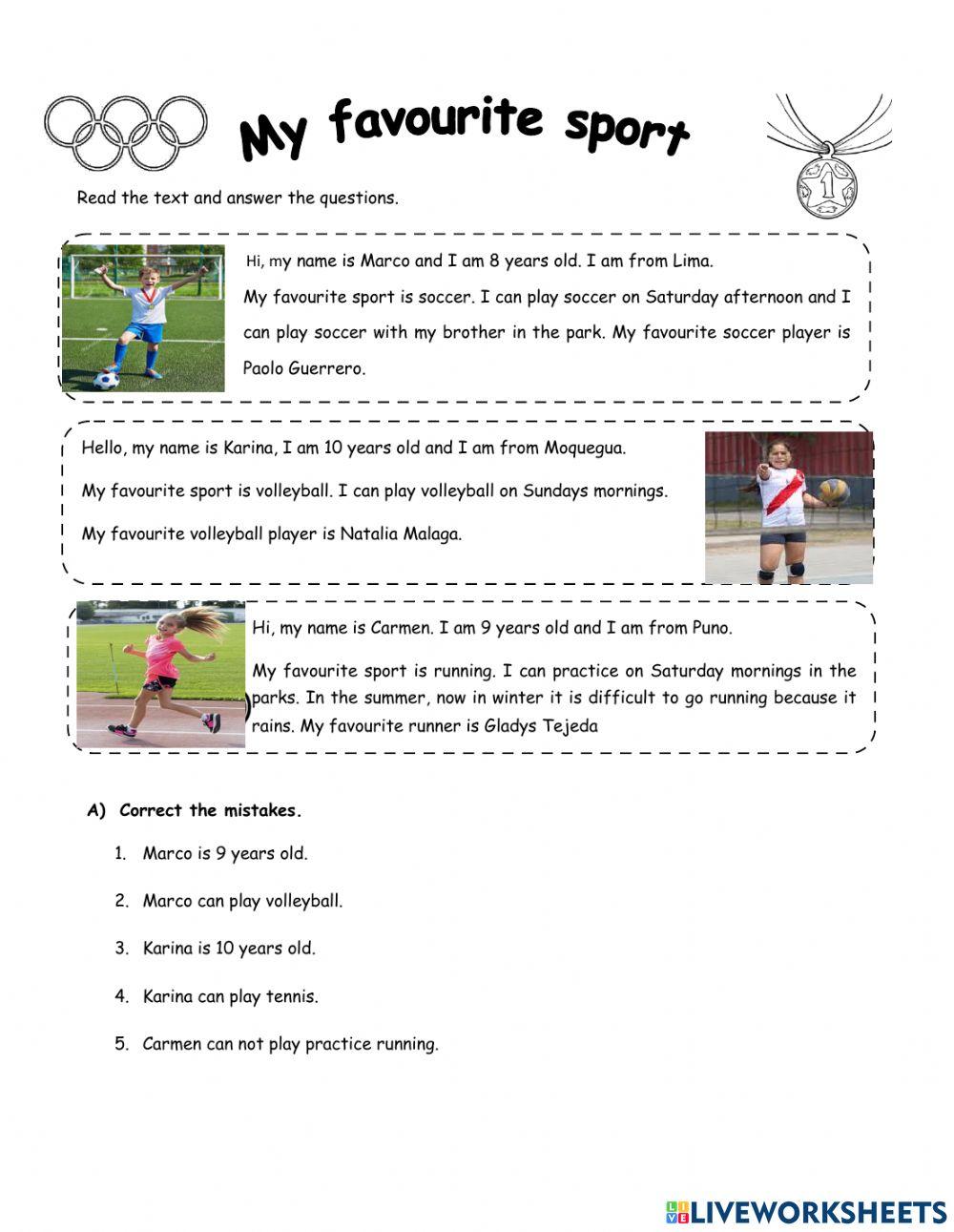Can - reading worksheet | Live Worksheets