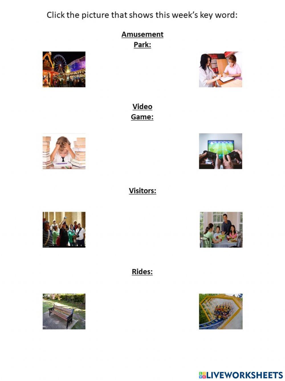 Nintendo World Vocab worksheet | Live Worksheets