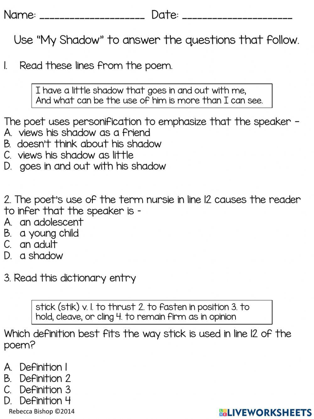 6480316 | Shadows | mrscalhoun4 | LiveWorksheets