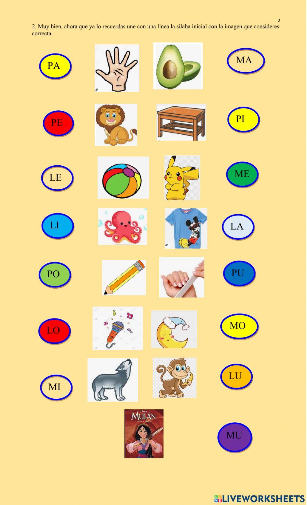 Recordando las … | Free Interactive Worksheets | 815072