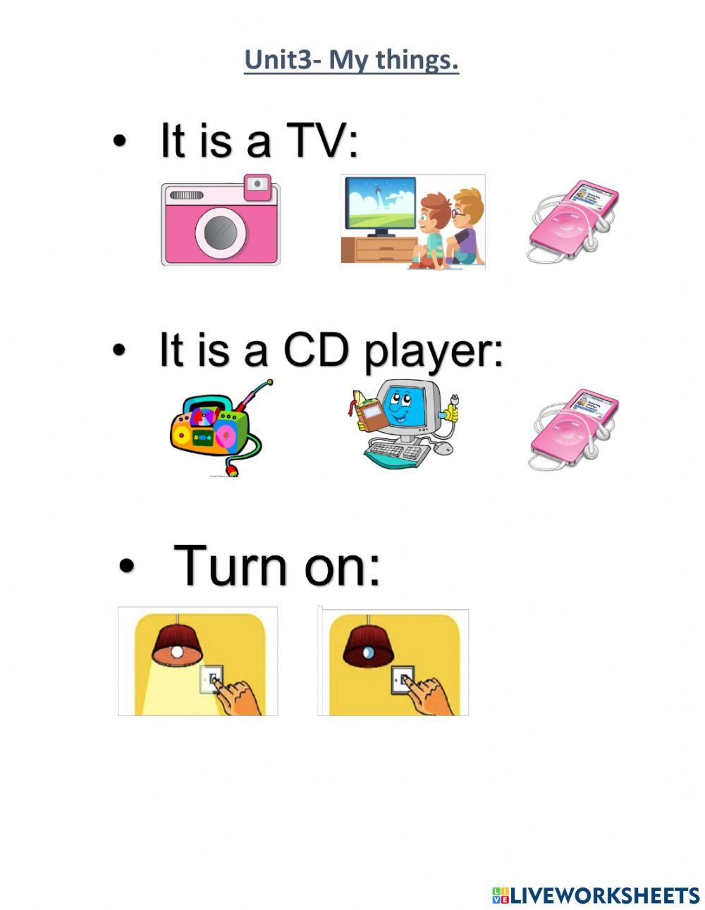 Grade4- My things... online exercise for | Live Worksheets