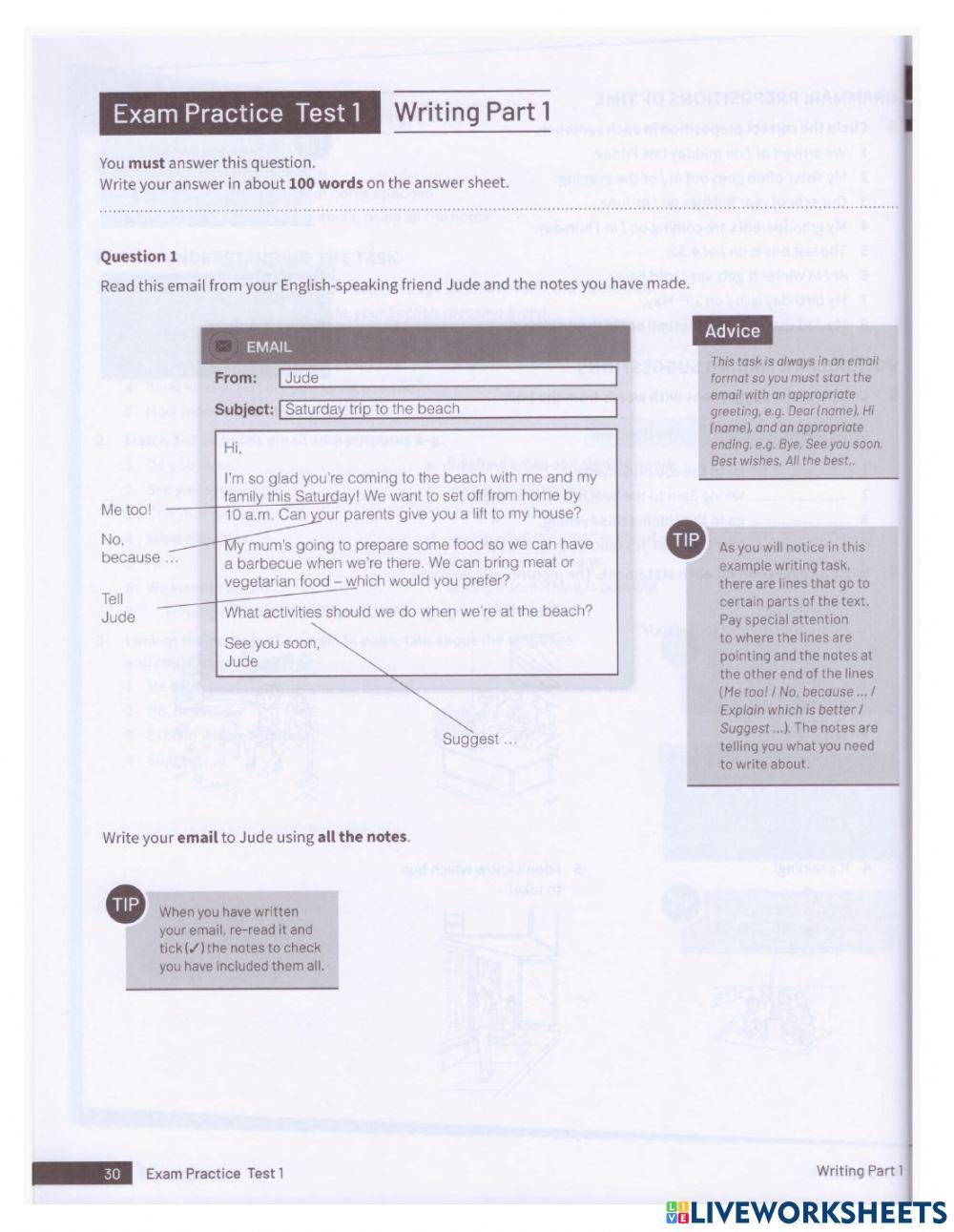 B1 Preliminary … | Free Interactive Worksheets | 6482979