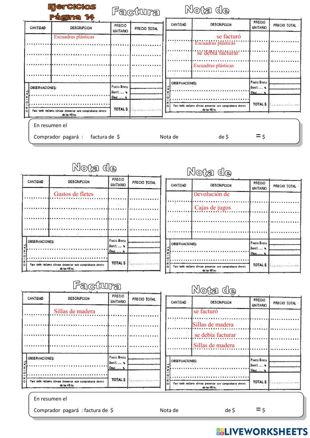5A documentos 4 worksheet | Live Worksheets