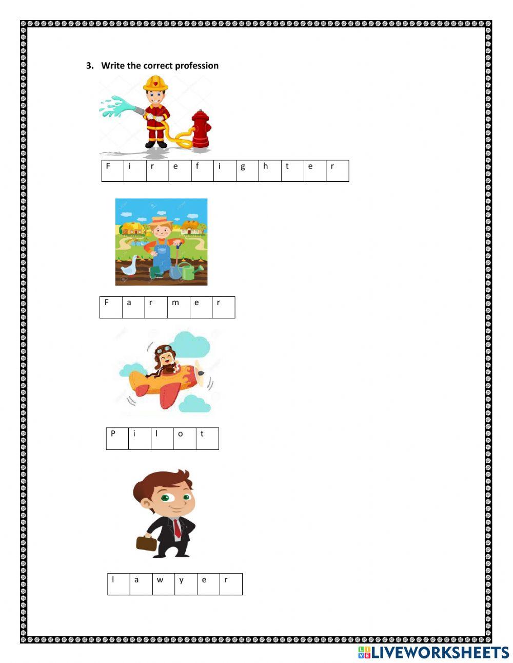 Test online exercise for 3EGB | Live Worksheets