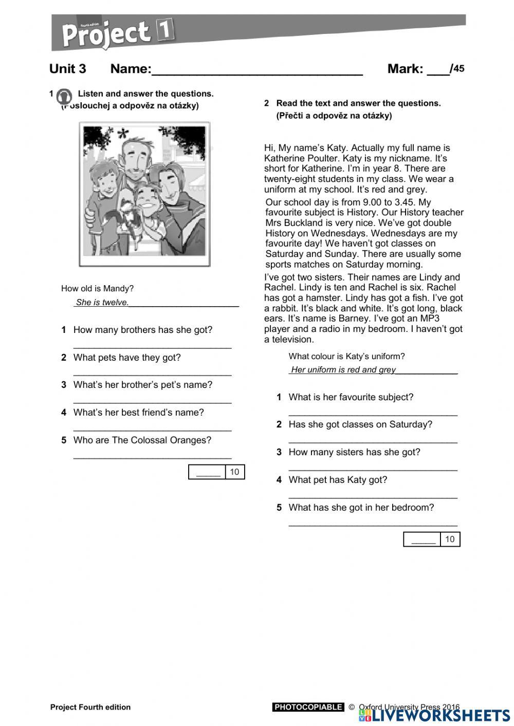 4882966 | Project 1 Unit 3 test | pavlicova