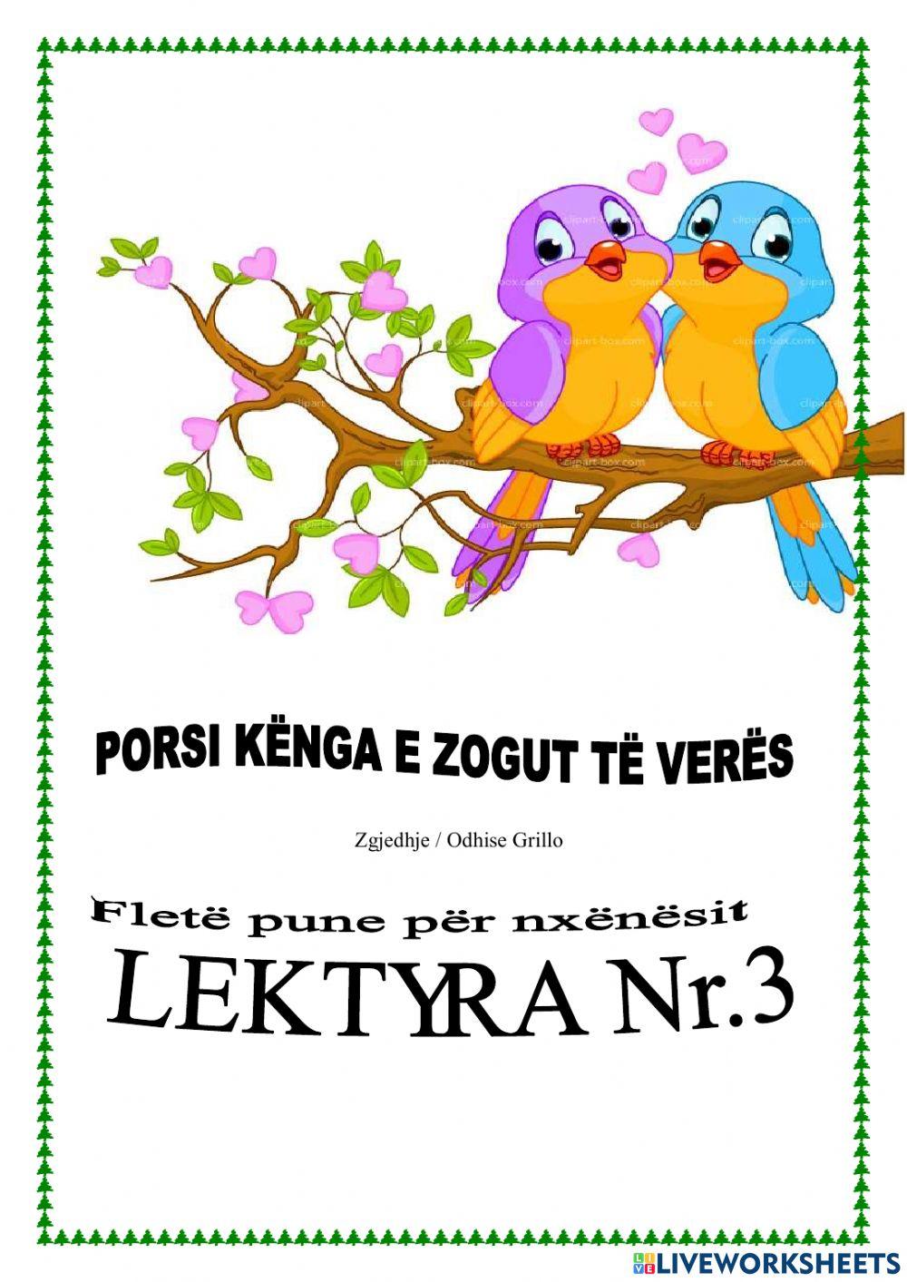 Lektyra worksheet | Live Worksheets