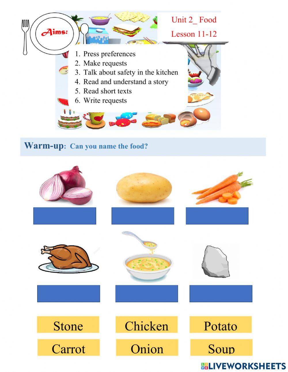 Lesson 11-12 unit 2 | shrooqalqasmi | Live Worksheets