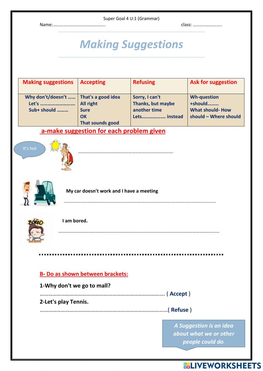 Super Goal 4 U:2 worksheet | Live Worksheets