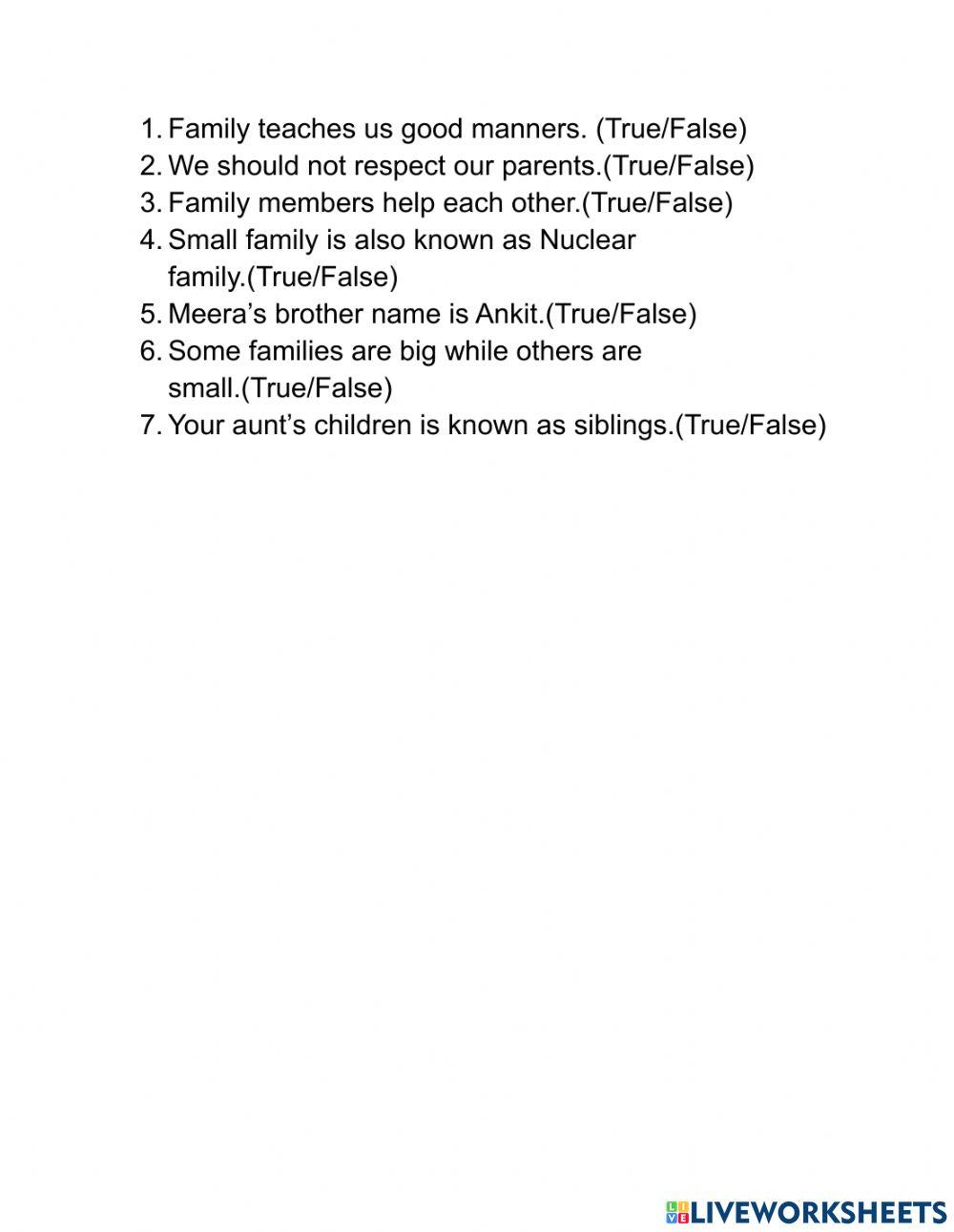 Environmental Studies exercise | Live Worksheets Environmental Studies exercise | Live Worksheets