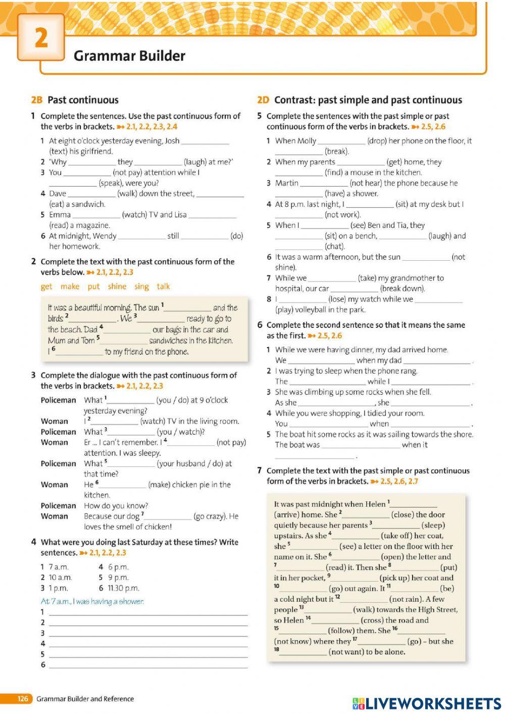 2909495 | Review Unit 2-Solutions Pre-Intermediate