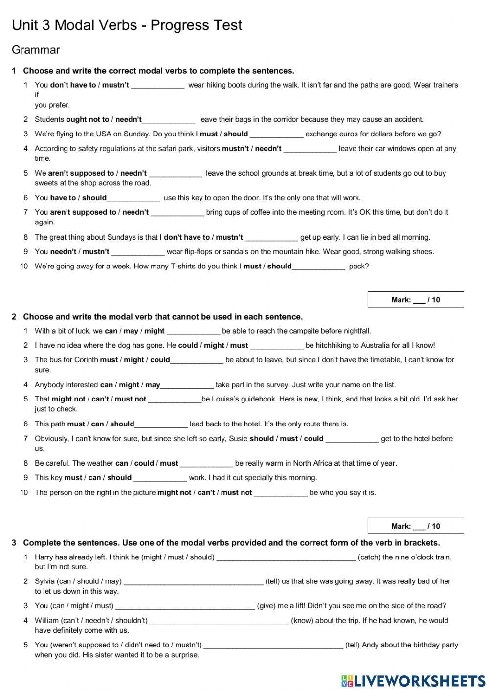 6490113 | Solutions upper-intermediate - modal verbs