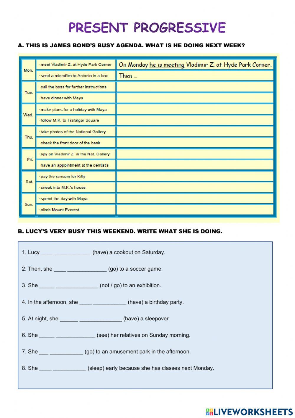 829324 | Present progressive - Future | Fernanda Roxana