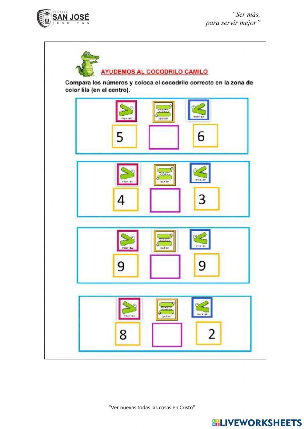 Comparacion De Numeros Primer Grado – Bilarasa Comparacion De Numeros Primer Grado – Bilarasa