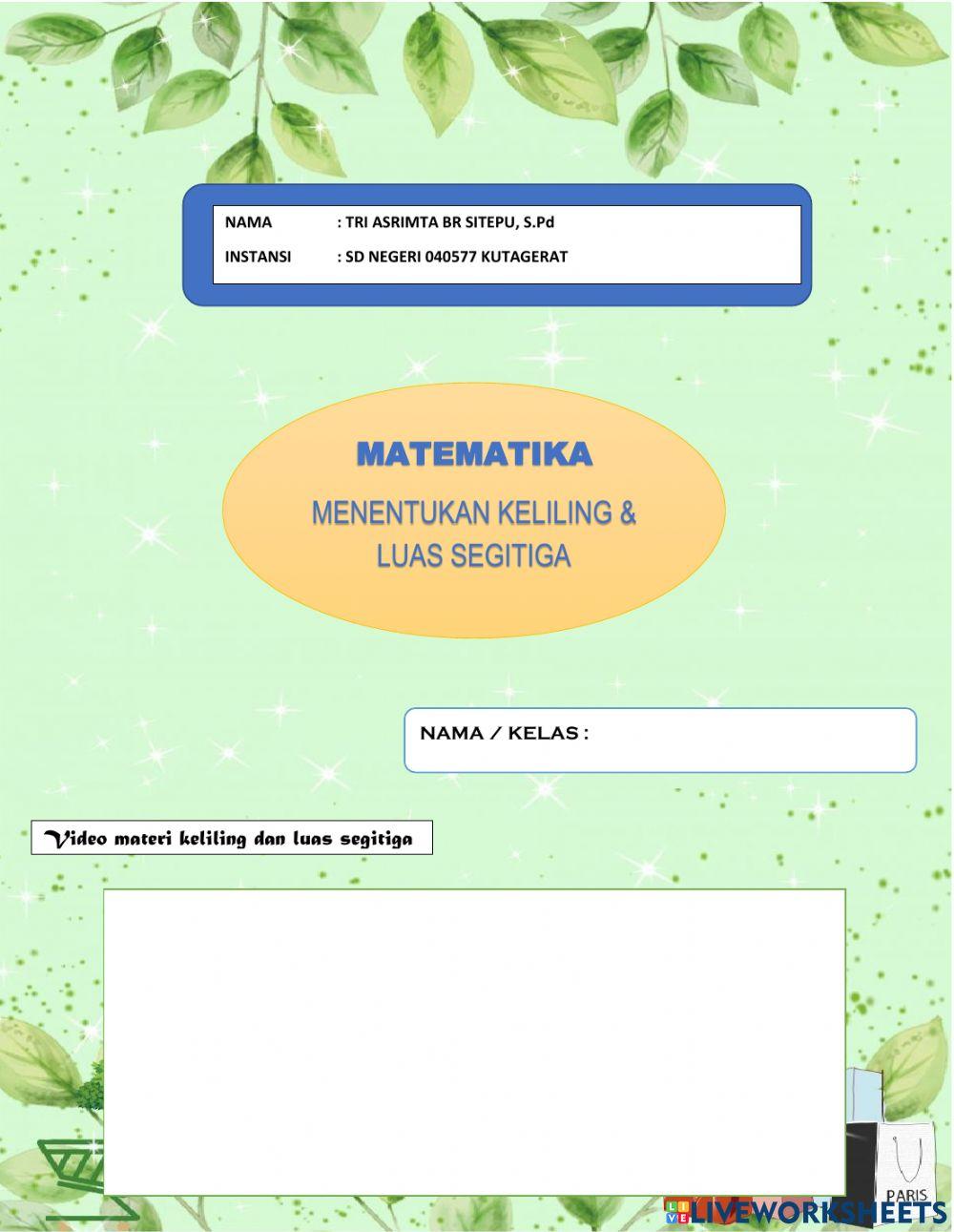 Lkpd activity for 4 | Live Worksheets