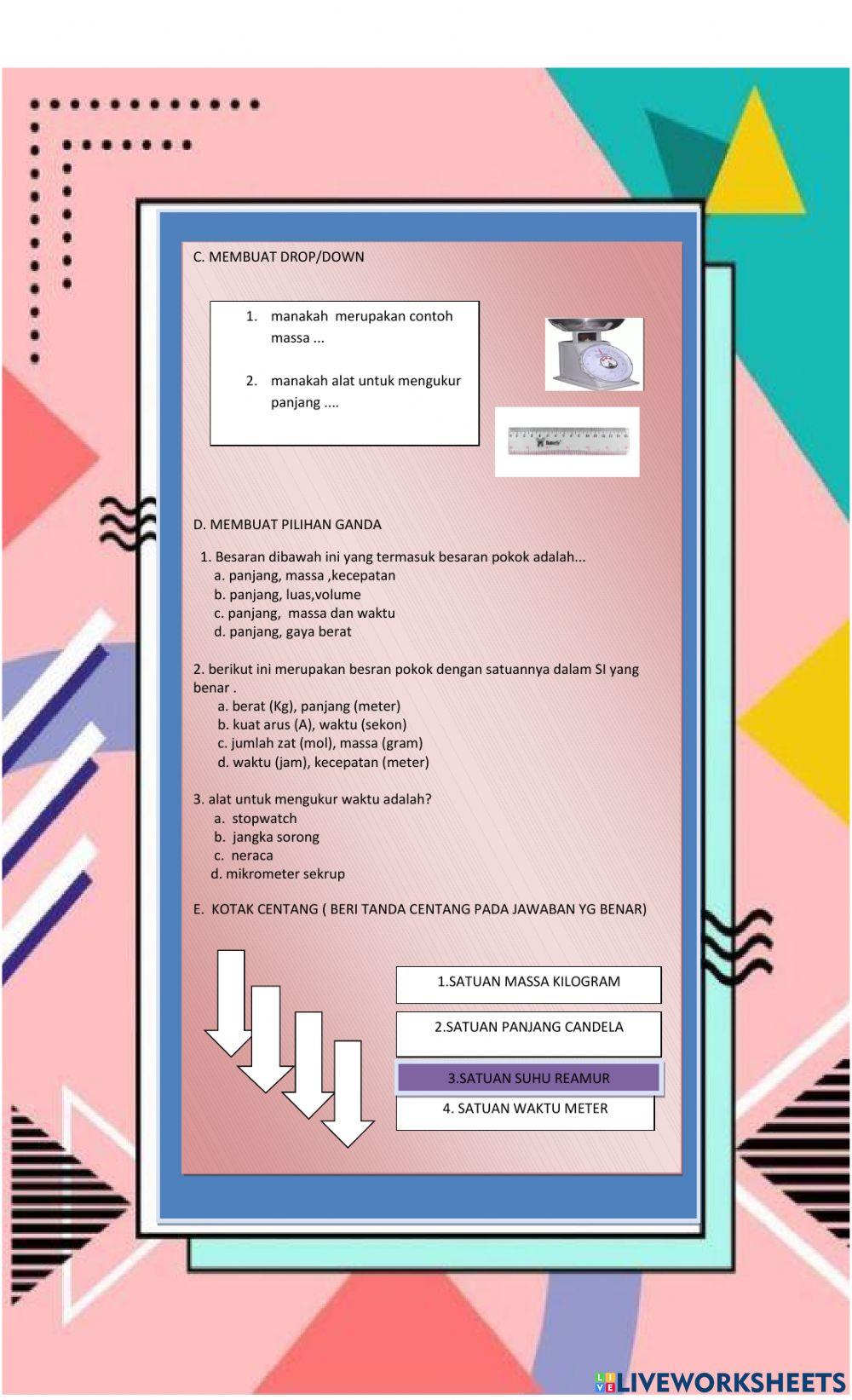 Lkpd ipa free exercise | Live Worksheets