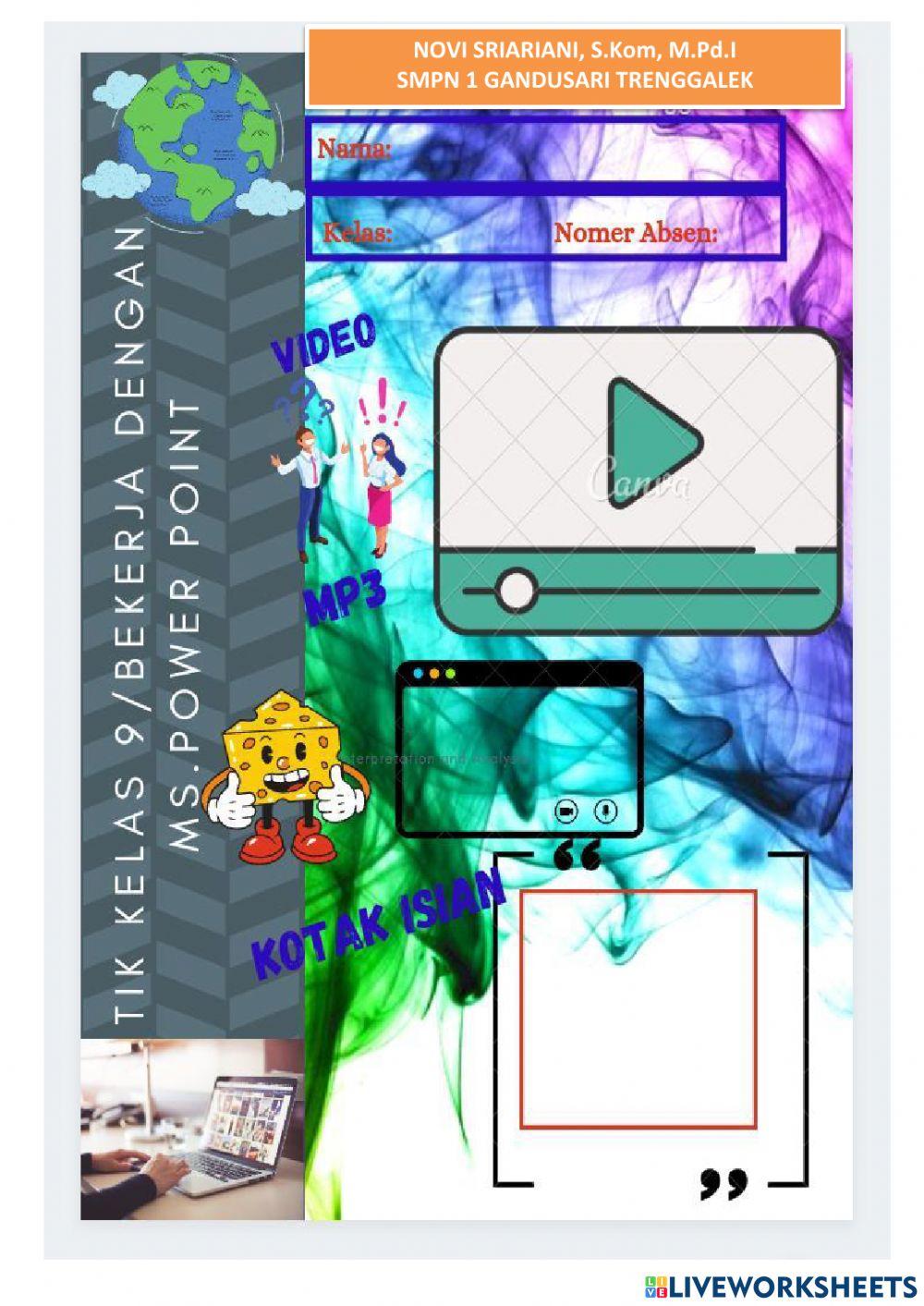 TIK Kelas 9 | Free Interactive Worksheets | 831483