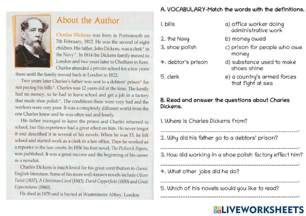 Great Expectations 1 1949 | MsNek | Live Worksheets