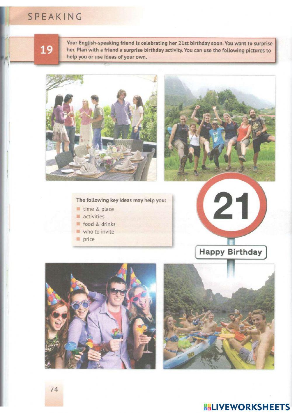 2300140 | English Test Training A2 - Speaking 15-24