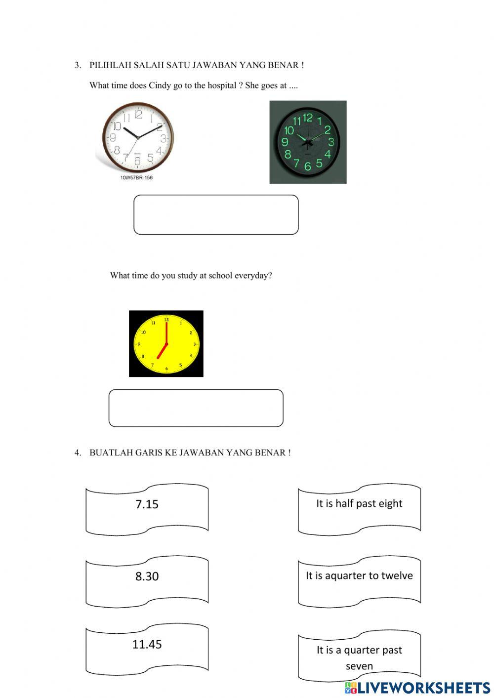Lkpd-telling ti… | Free Interactive Worksheets | 773916