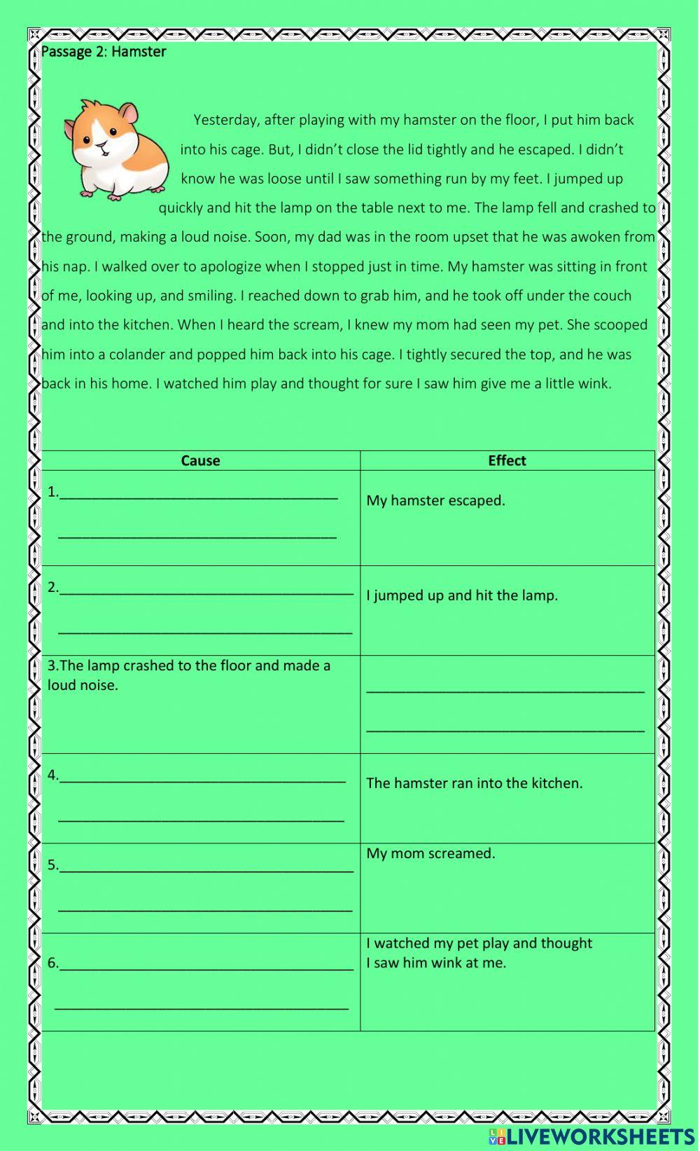 Broken Leg | Free Interactive Worksheets | 774952
