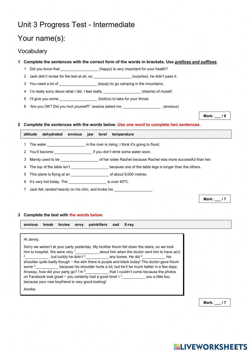 9A TZ Unit 3 So… | Free Interactive Worksheets | 6454962