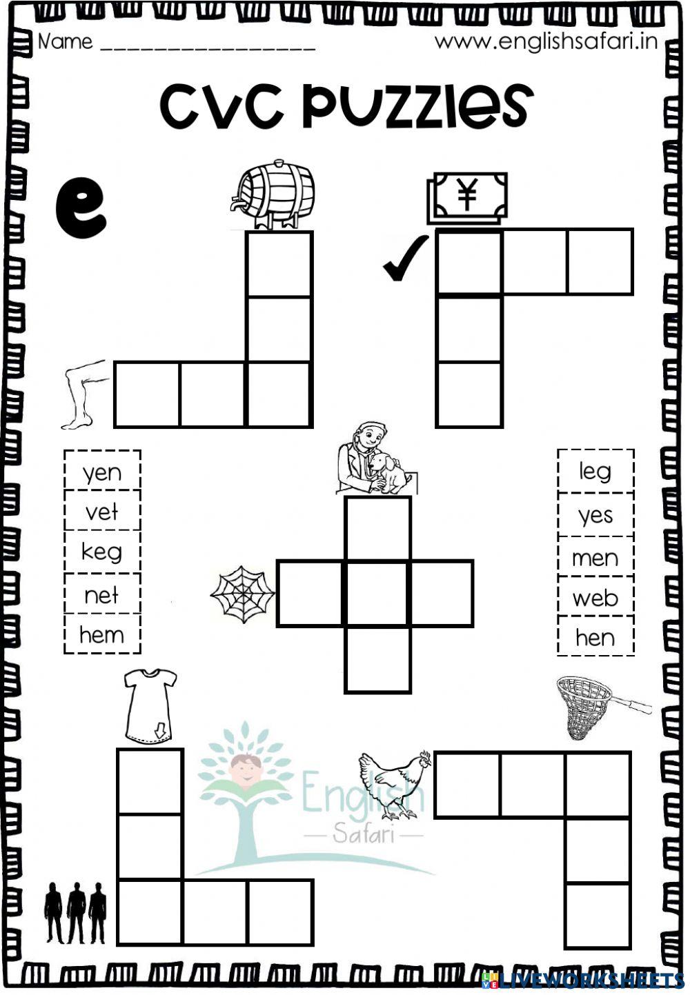 817484 | CVC- Review 1 | Zazy Stratton | LiveWorksheets