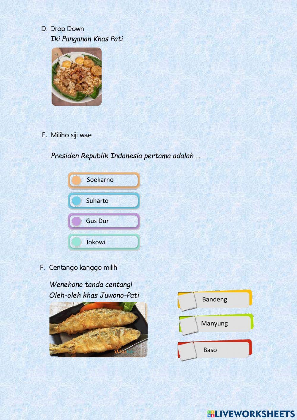 Latihan E-LKPD interactive exercise for 4 | Live Worksheets